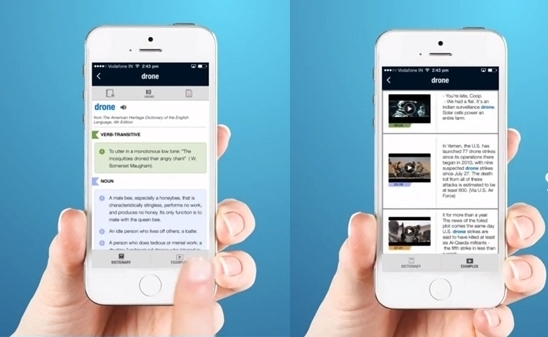 세계 최초 동영상으로 영어예문을 찾아주는 어플 'DIVII' 후원 프로젝트 진행