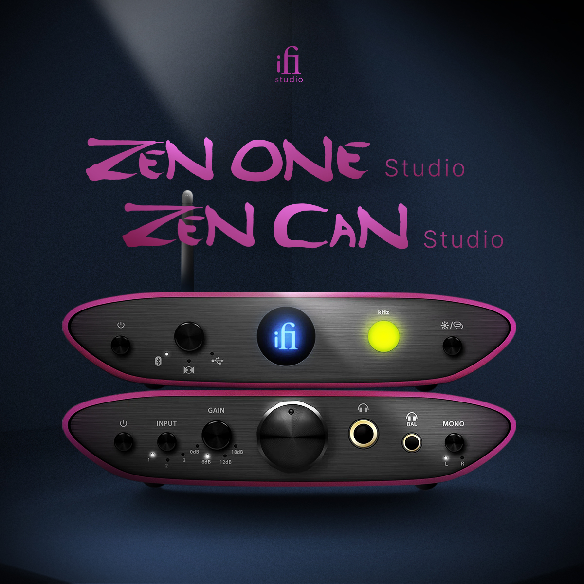 사운드캣, 아이에프아이(ifi) 신규 DAC ‘ZEN ONE Studio’ & 헤드폰앰프 ‘ZEN CAN Studio’ 출시